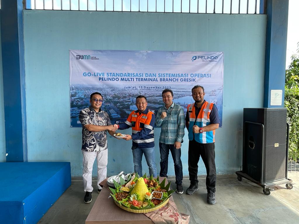 Pelindo Multi Terminal Go-Live Sistem PTOS-M di Branch Gresik
